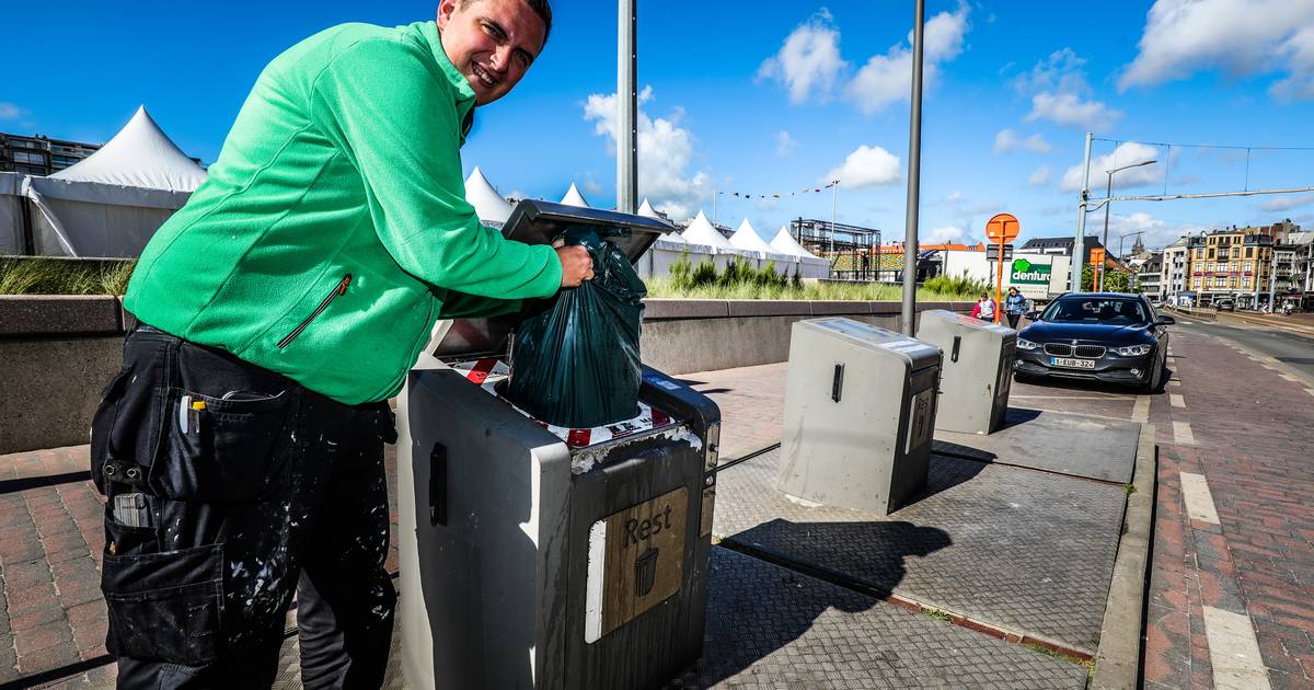 Eind deze week extra ondergrondse (rest)afvalcontainers in Blankenberge | Blankenberge | hln.be