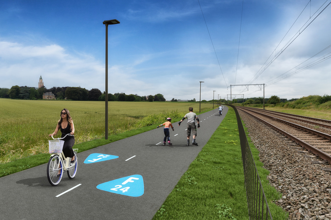 Werken aan nieuwe fietssnelweg in Bierbeek gaan van start: “Begin 2023 ...