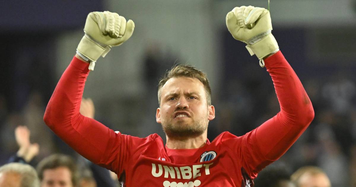 Simon Mignolet dégoûte Anderlecht, le Club de Bruges remporte le Topper ...