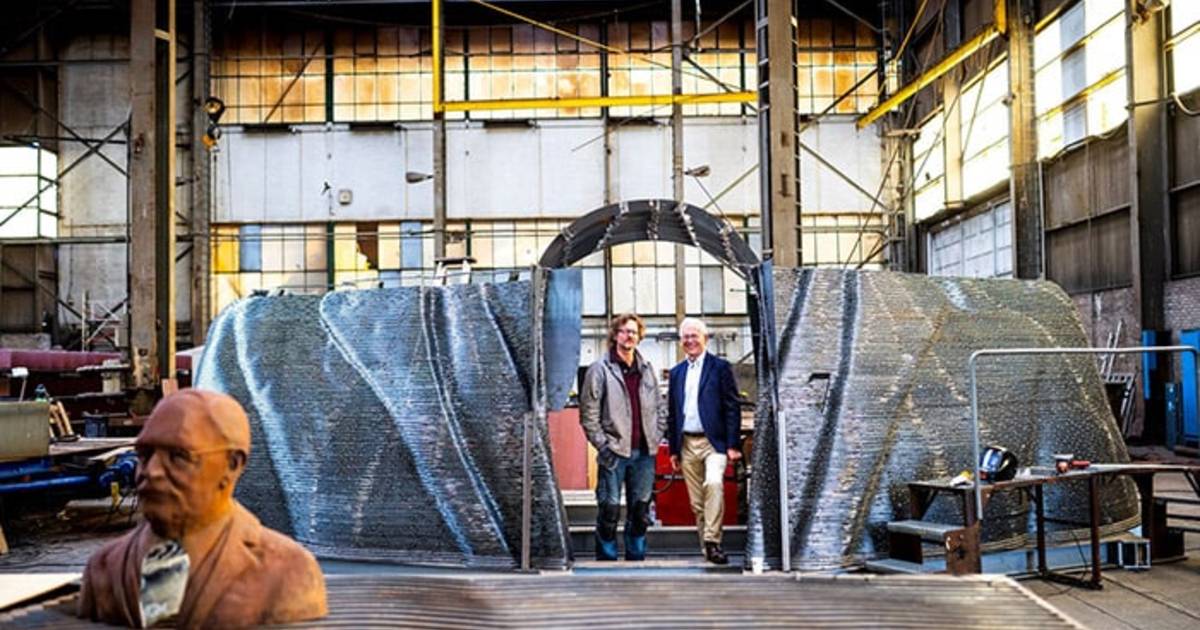 Beeld van Gerard Philips pas in mei onthuld; stalen kunstwerk van 7 ...