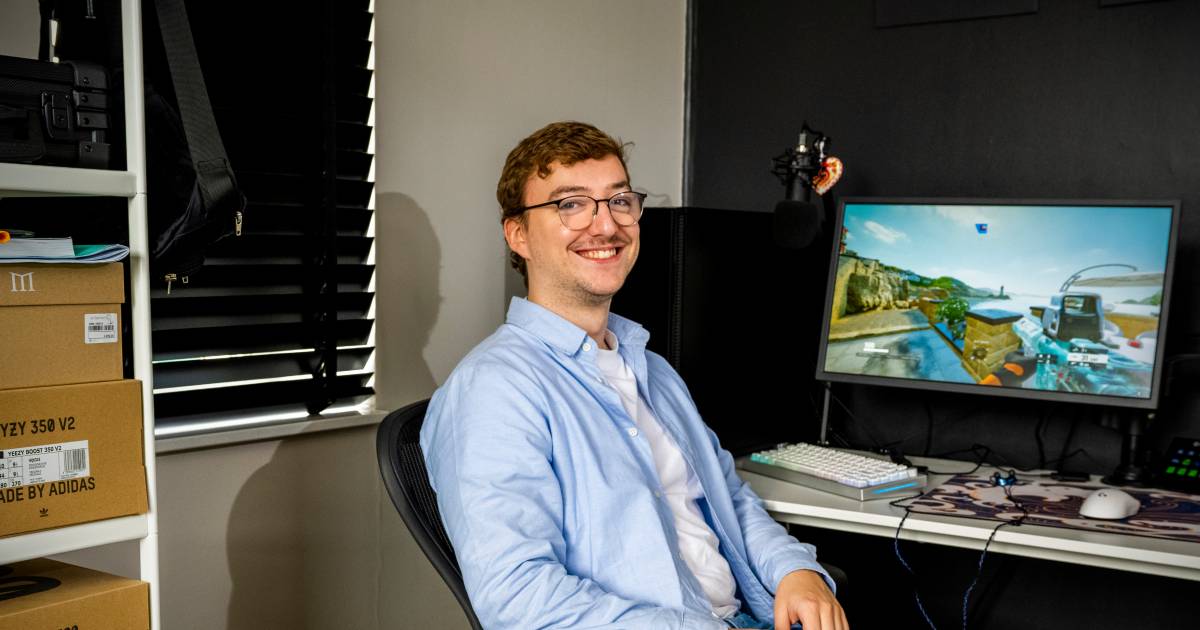 Vier uur per dag gamen en daar je geld mee verdienen, student Leon (23 ...