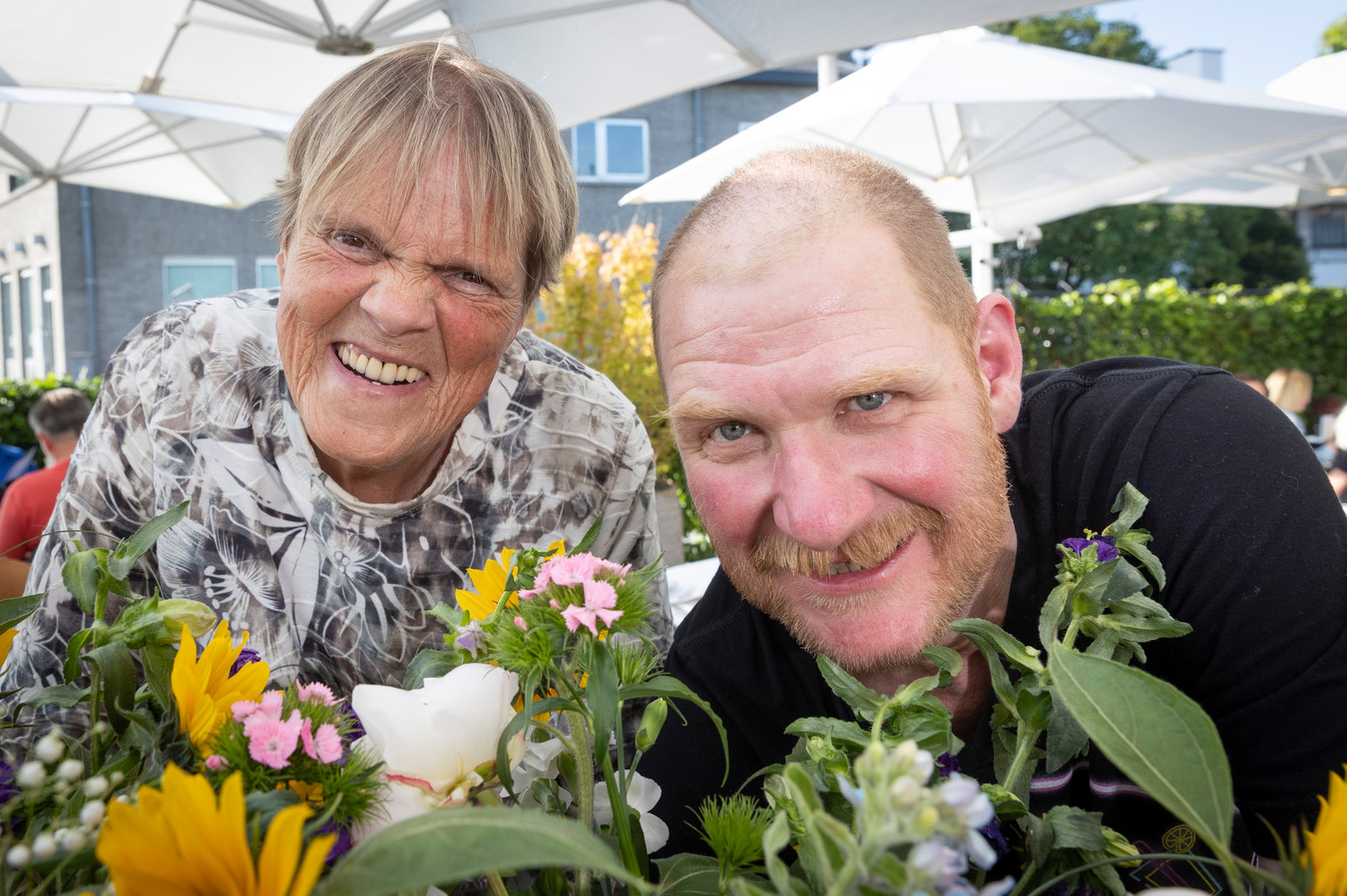 Dominique Van Malder en Margriet Hermans vielen allebei meer dan 60 ...