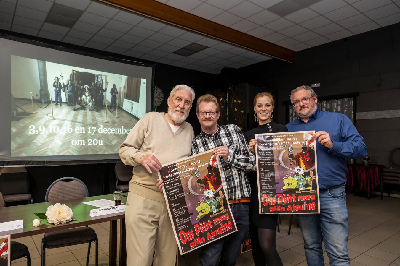 Revue wordt langspeelfilm: Ons Pèirt mag giën Ajouine begin december in ...
