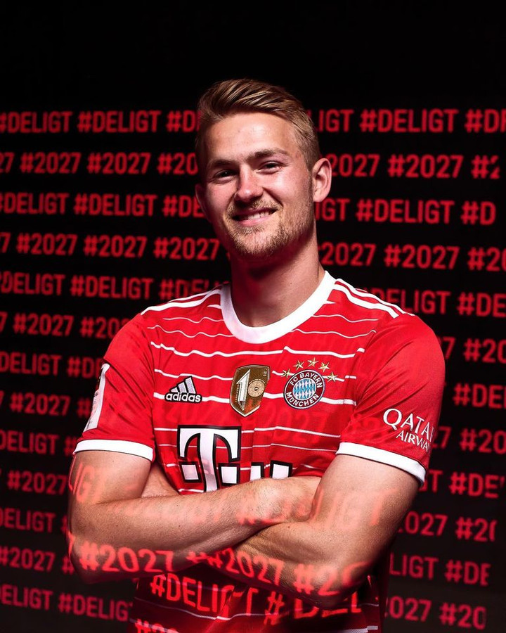 Matthijs de Ligt tekent vijfjarig contract bij Bayern München: ‘Ik ...