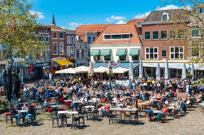 Ruimte voor meer cafés en restaurants in Gouda; op deze plekken ziet de ...