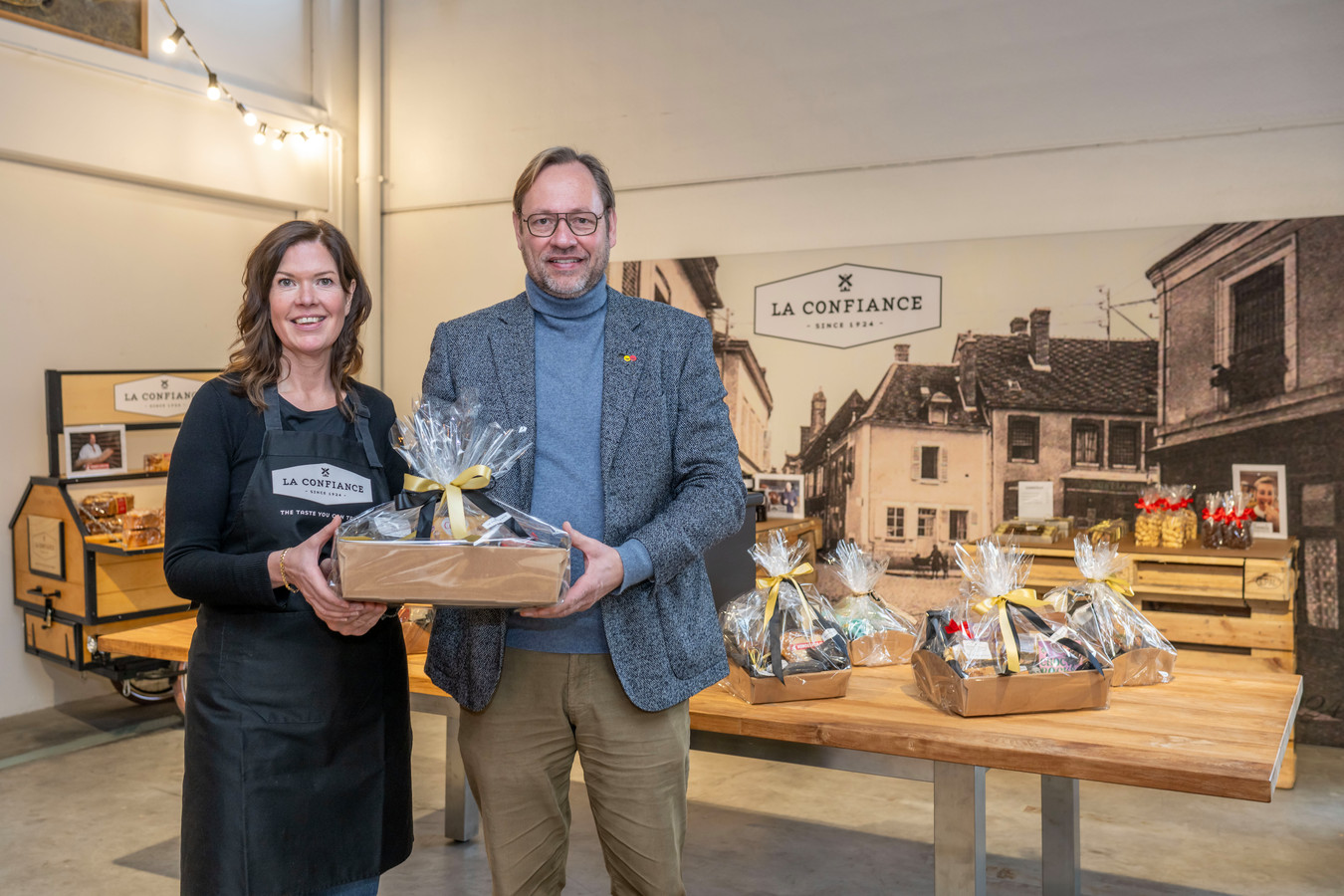 NET OPEN. La Confiance opent pop-up met streekproducten voor ...