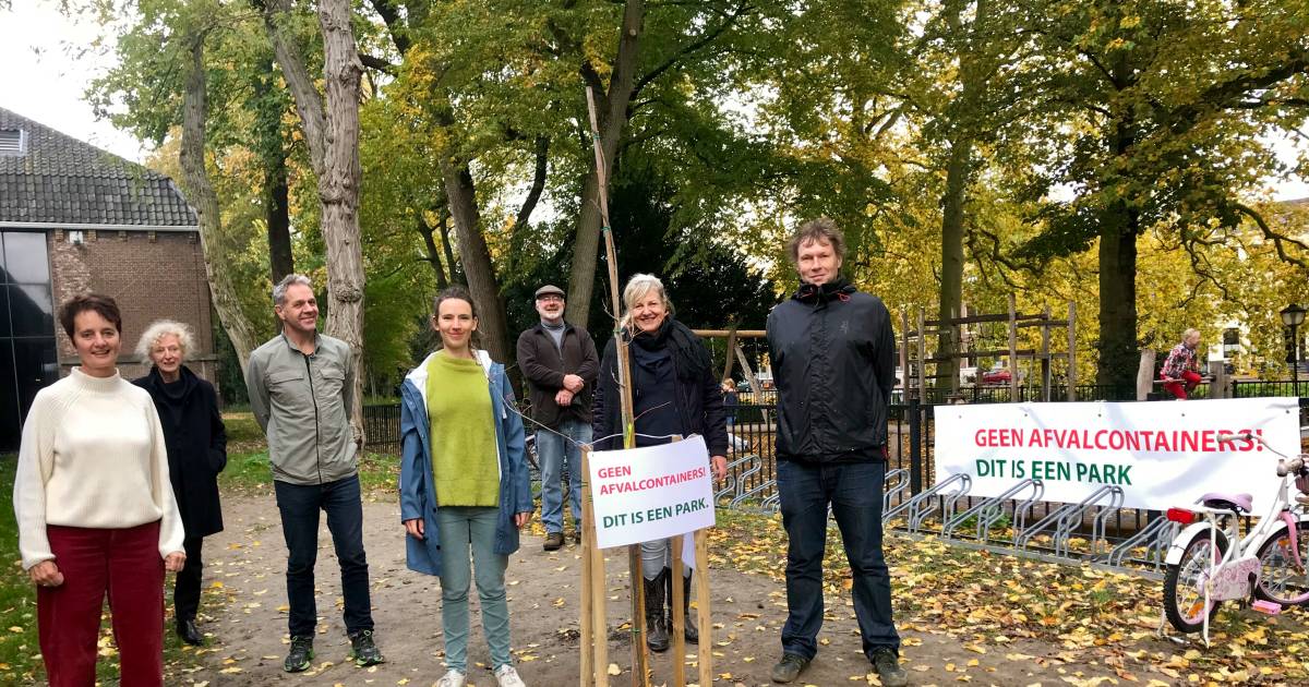 Ondergrondse containers mogen niet naast speeltuin Zocherpark, dus moet ...