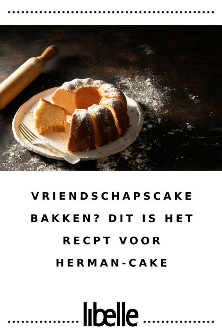 Vriendschapscake bakken? Dit is het recept voor Herman-cake | Libelle