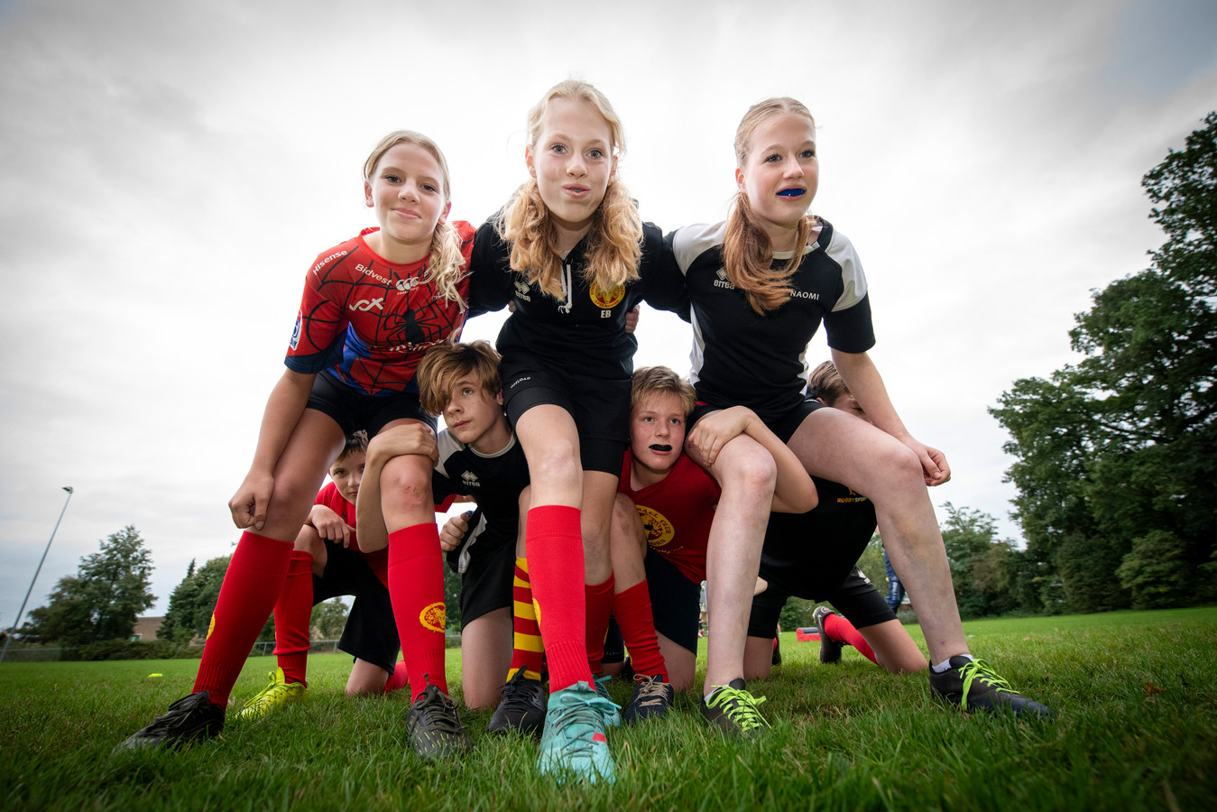 Verbaasde blikken voor Iva, Esmée en Naomi: ‘Dit is gewoon mijn sport ...