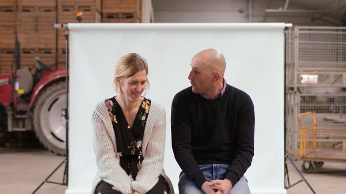 Benny en Liesbeth uit tv-programma ‘Boerenjaar’ tonen hun prei- en ...