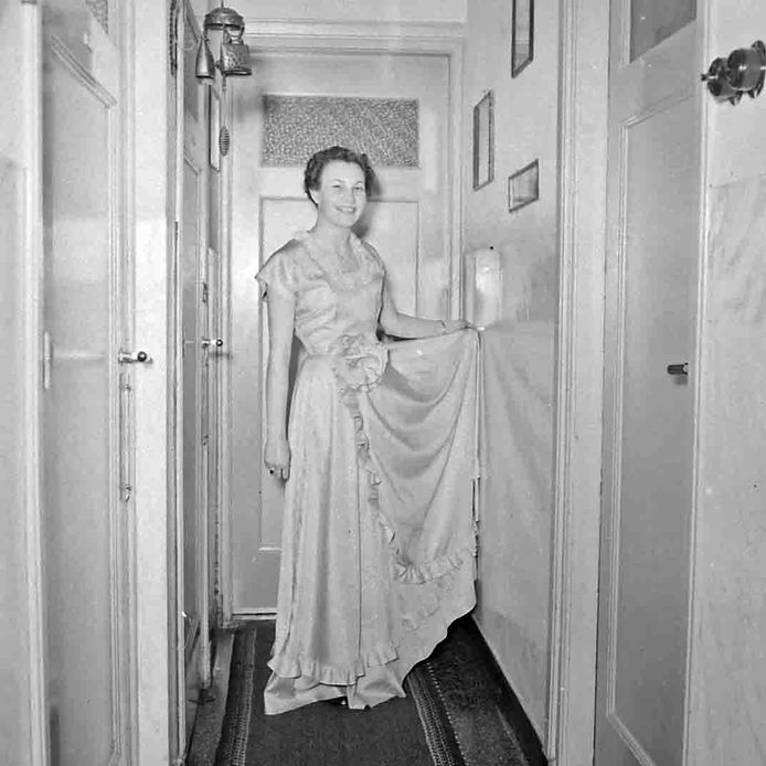 Het zilveren echtpaar Van Luyt vierde een feestje in 1953 | Eindhoven ...