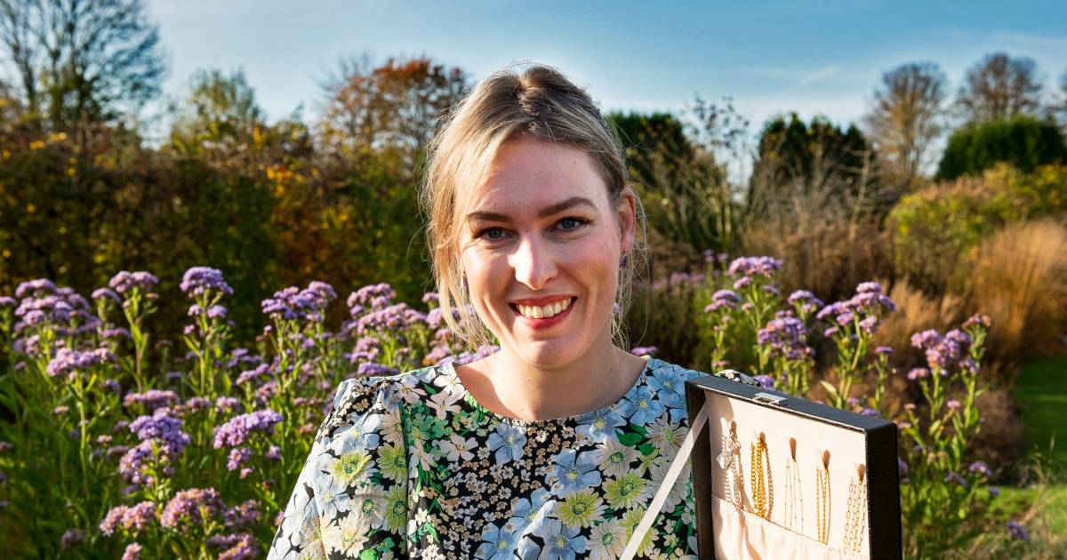 Goud uit oude laptops en grasverpakkingen: sieraden van Lisa (29) uit ...