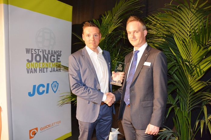 David is Jonge Ondernemer van 2014 | Wevelgem | hln.be