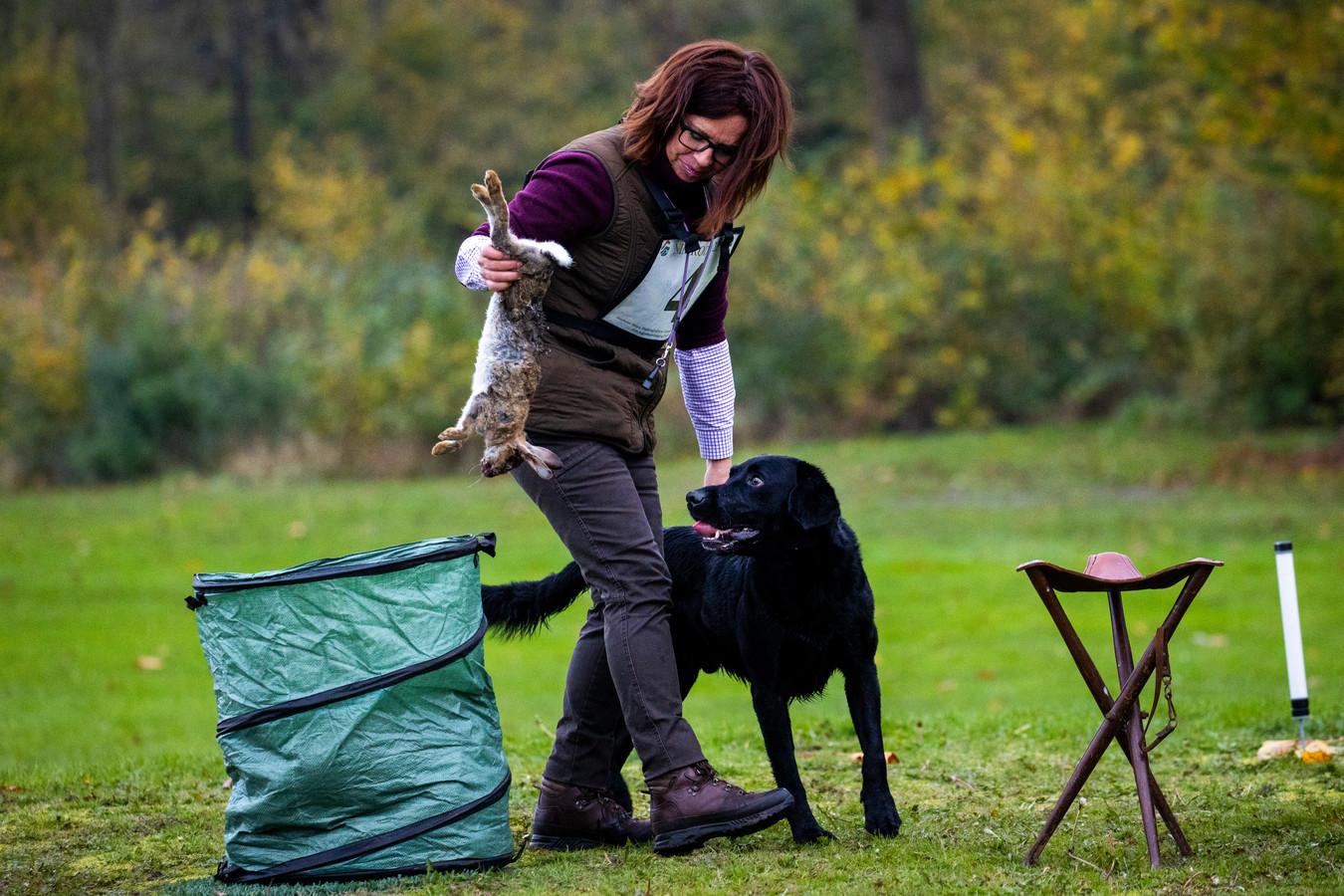 Op het NK Jachthonden zijn geen verliezers: ‘Als je mee mag doen ben je ...