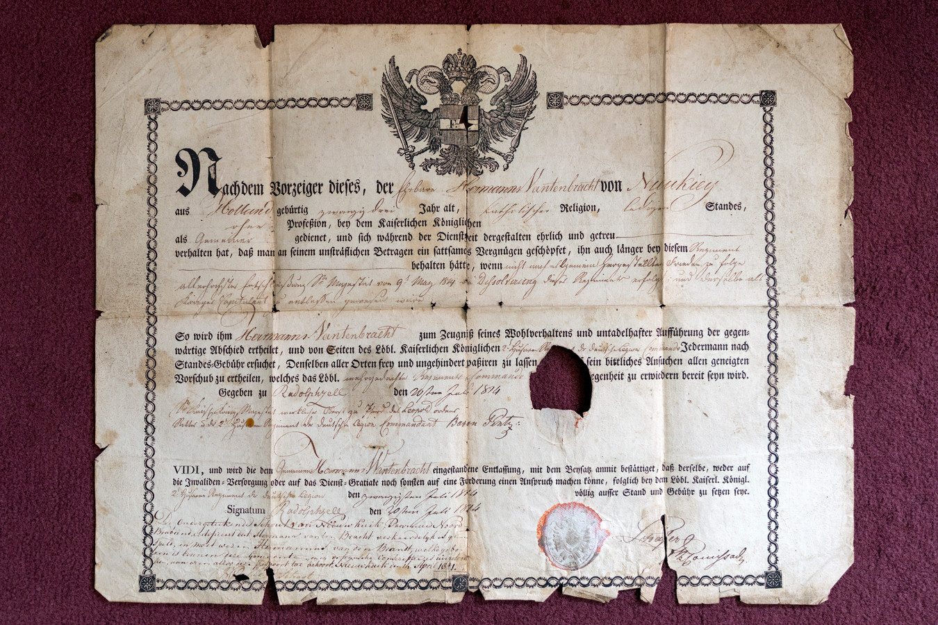 Honderden soldaten uit de regio dienden in het leger van Napoleon, Bart ...