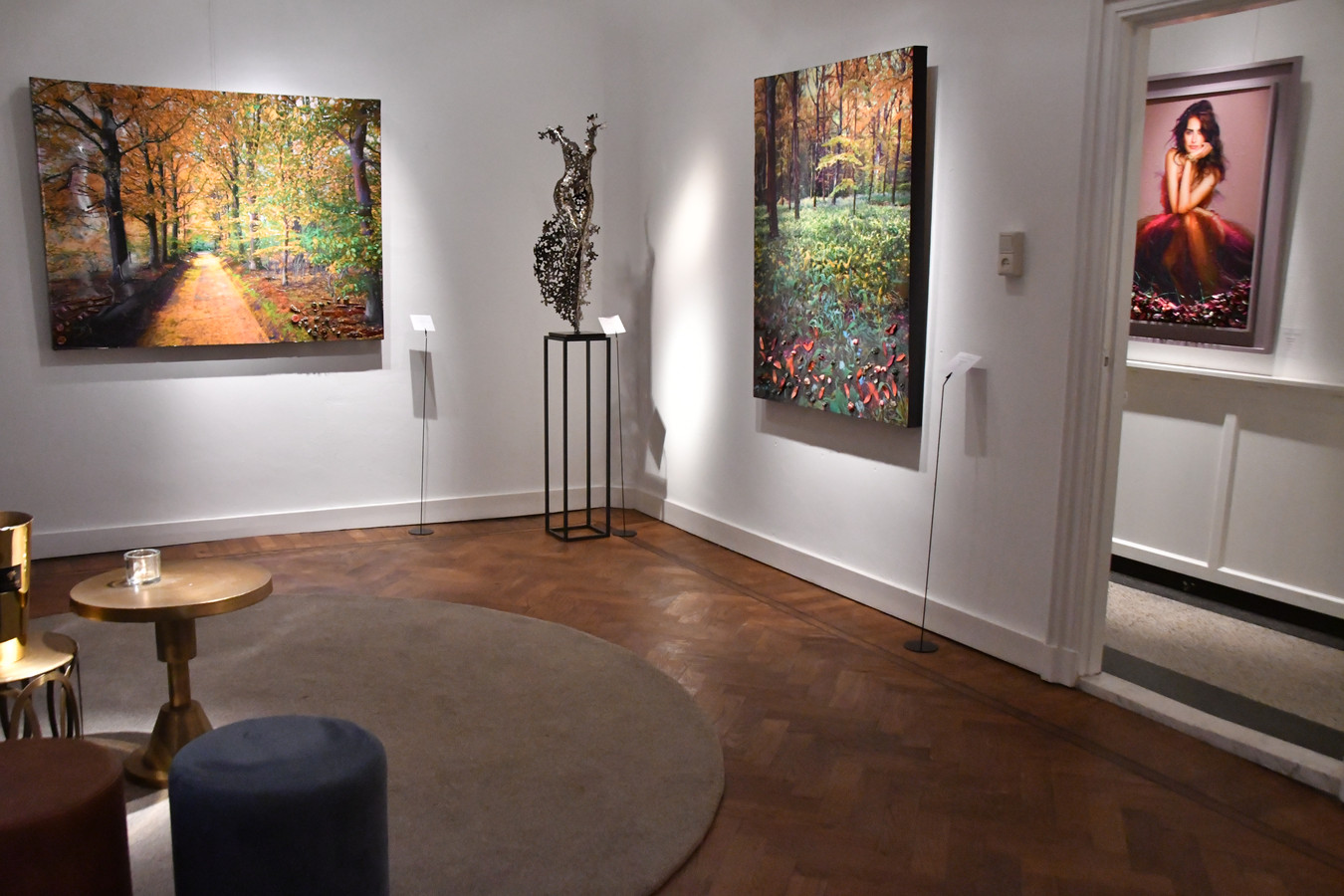 Het bos komt tot leven in het werk van Tos Kostermans | Foto | AD.nl