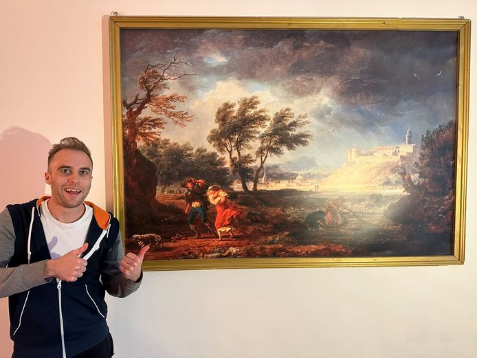 Staande gehouden om ‘gestolen schilderij’: een prent van vijf euro | Binnenland | tubantia.nl