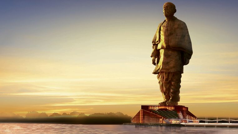 Bouw 'grootste standbeeld ter wereld' in India begonnen | De Morgen