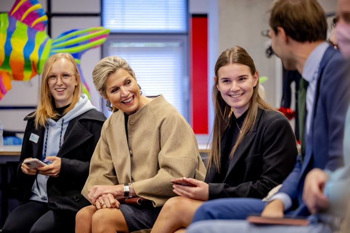 Koningin Máxima verrast school in Emmeloord met bezoek: speciale aandacht voor mentale ...