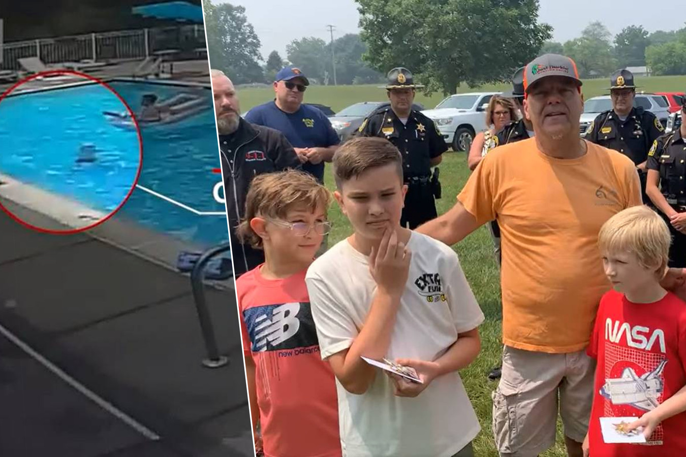 Un garçon de 7 ans sauvé in extremis de la noyade par deux autres ...