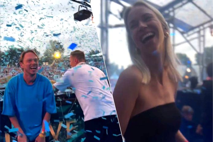 “I'm blue da ba dee”: heeft Regi zonet het geslacht van zijn kindje ...
