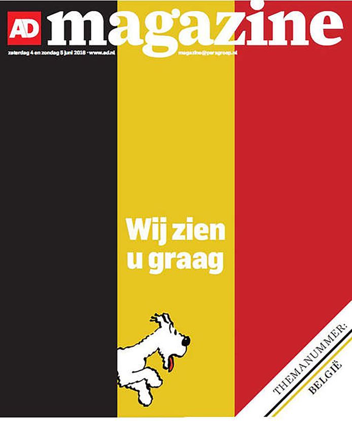 Nederlandse krant AD brengt ode aan België: "Wij zien u graag ...