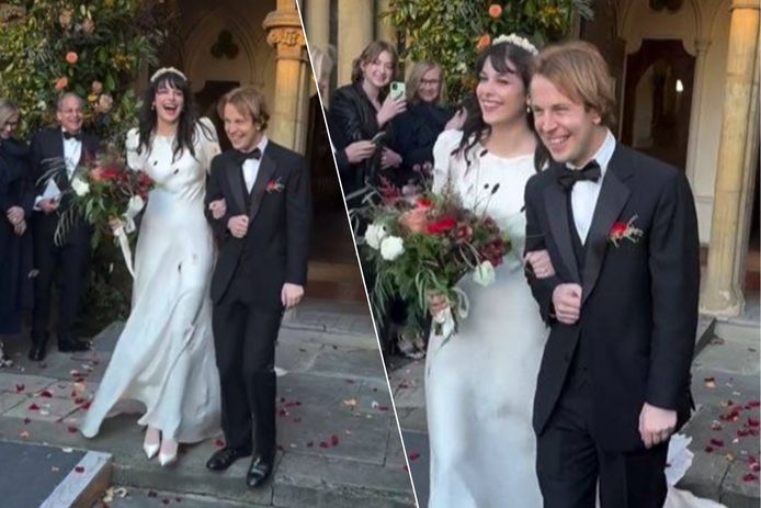 Britse zanger Tom Odell in intieme kring getrouwd met 10 jaar jongere ...