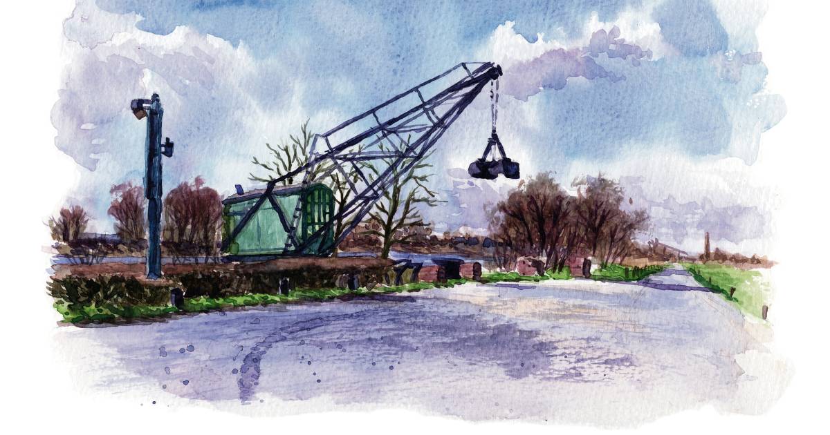 Aquarelschilder Ron Wanders (37) vereeuwigt het Gelders Eiland in ...