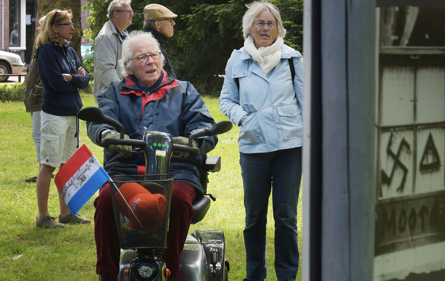 Bep Murk, die de geschiedenis van IJsselstein áltijd voorop had staan ...