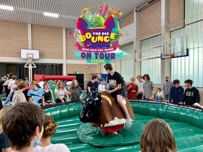 Big Bounce strijkt neer in Koninklijk Lyceum: “Kinderen gaan volledig ...
