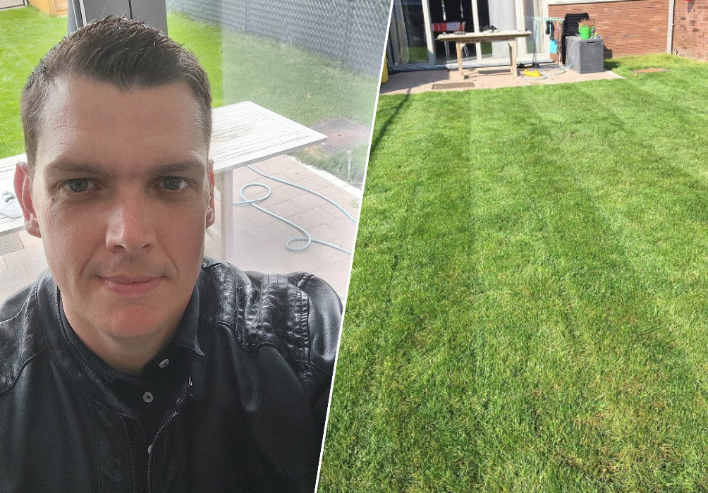 In hun tuin is het gras écht groener: zelfs na wekenlange droogte ligt ...