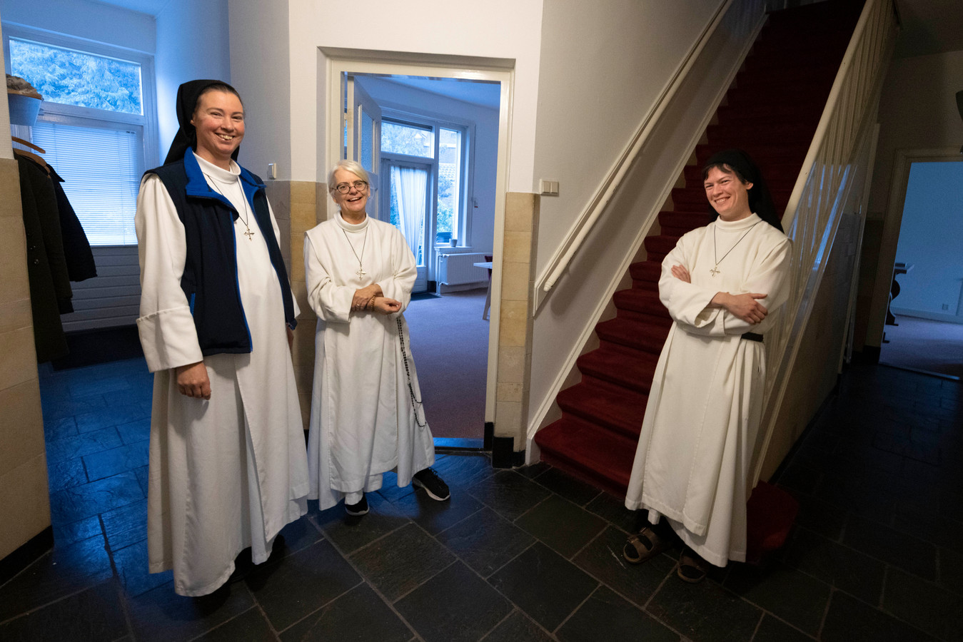 Nadia, Catharina en Marga zijn katholieke nonnen die houden van God ...