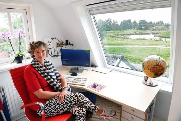 Maud heeft in Terheijden een fenomenaal uitzicht: ‘Een plaatje om te ...