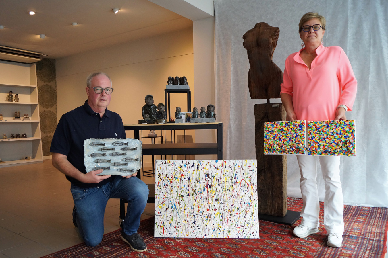 Drie coronakunstenaars zorgen voor pop-upgalerij in de Kortrijkstraat ...