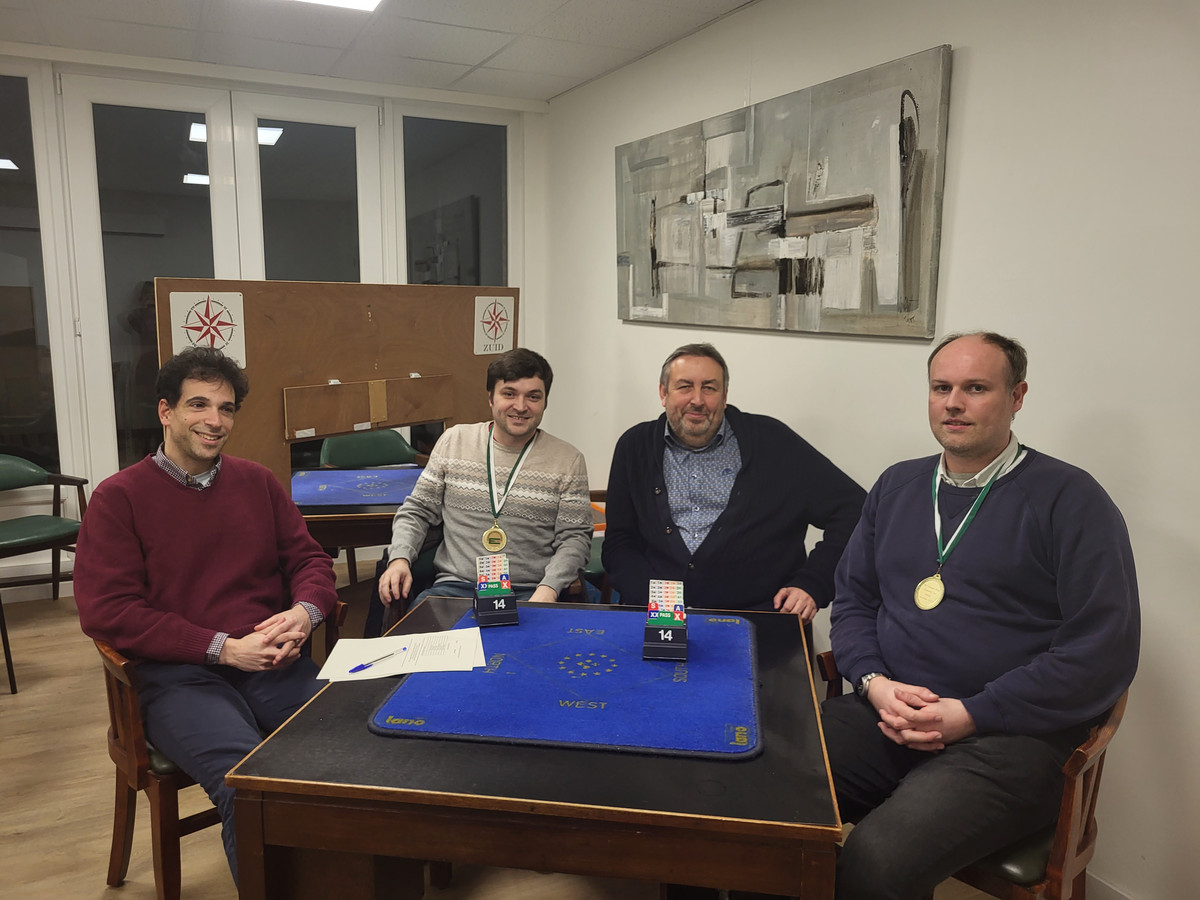 REPORTAGE. De beste bridgers van Europa zijn van... Deurne: “Wij zijn ...