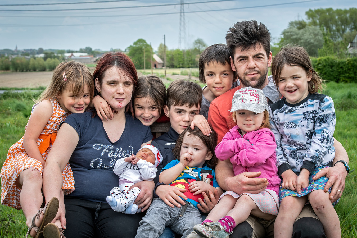 Gezin breidt voor 11e keer uit: na Alex, Axel, Xela, Lexa, Xael, Xeal ...