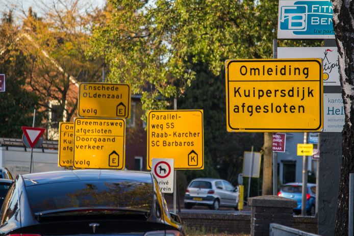 Wirwar aan borden in Hengelo; volgens gemeente is erover nagedacht ...