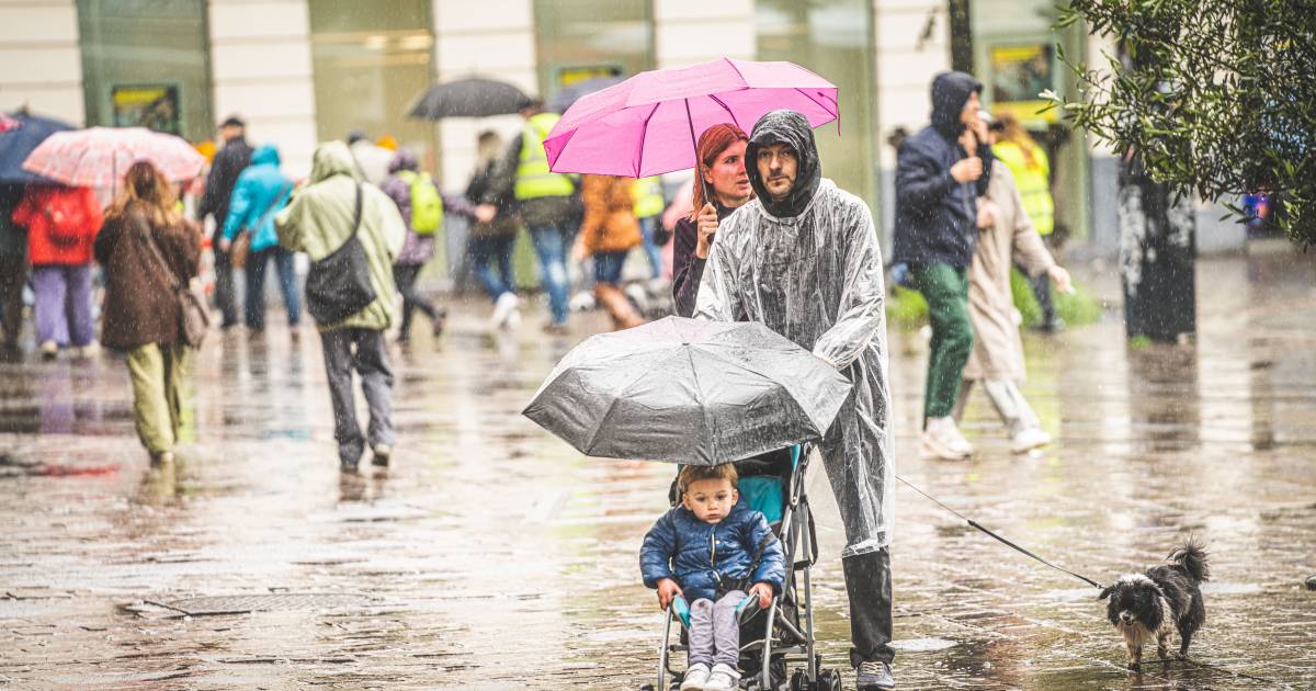 WEERBERICHT. KMI waarschuwt voor veel regen de komende dagen ...