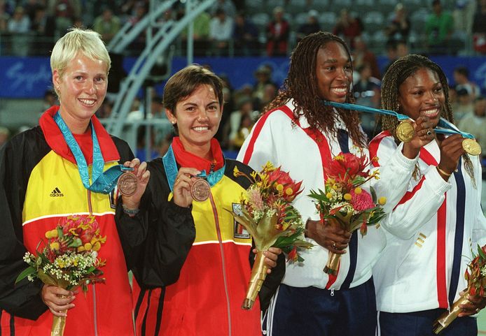 Els Callens (50) veroverde op de Olympische Spelen van Sydney in 2000 ...