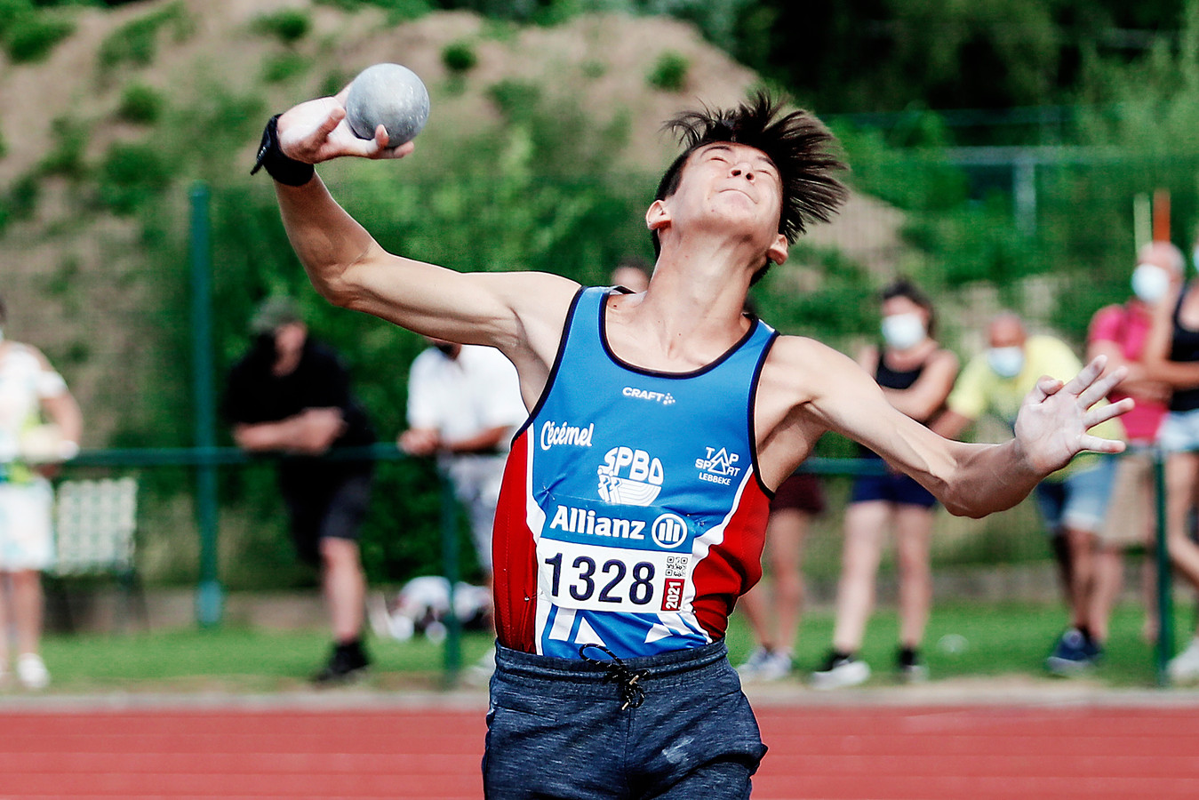 Kamiel Van Raemdonck blijft records werpen | Foto | hln.be