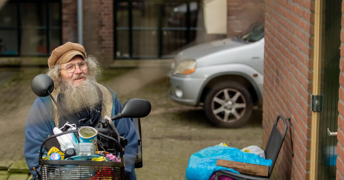 Zwerver Henk heeft eindelijk een huis, maar leeft nu in reservetijd ...