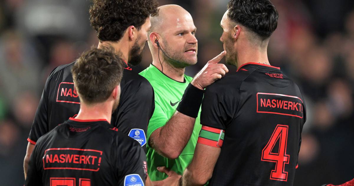 Wéér rode kaart NEC tegen Feyenoord geseponeerd, maar is de club ook echt benadeeld? | NEC ...