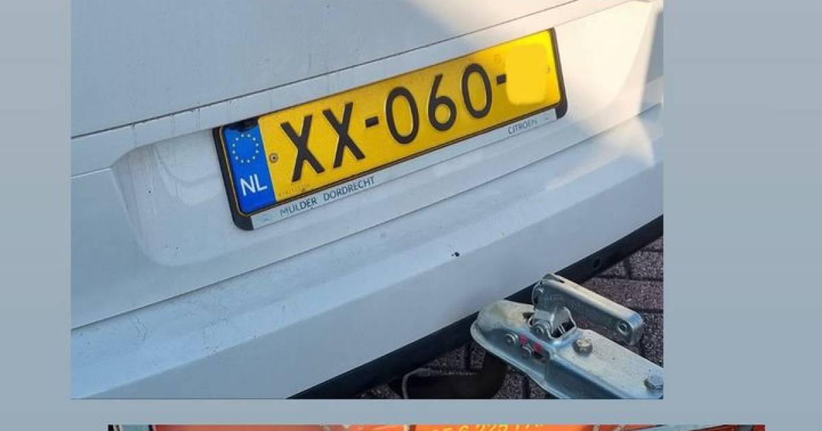 Kentekens van auto en aanhanger komen niet overeen: al snel ontdekken ...