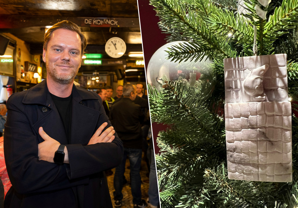 Tanguy Ottomer verkoopt kleine Nello & Patrasch'kes voor in de ... Tanguy Ottomer verkoopt kleine Nello & Patrasch'kes voor in de ...