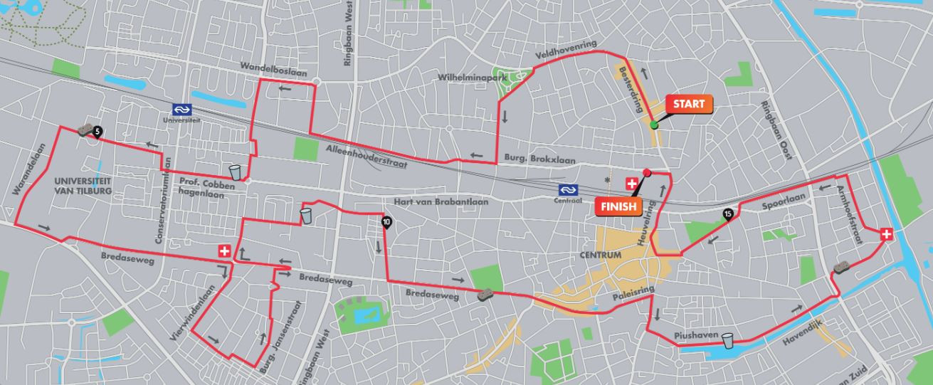Tilburg ligt aan alle kanten open en tóch de Ten Miles: ‘Er moeten ...