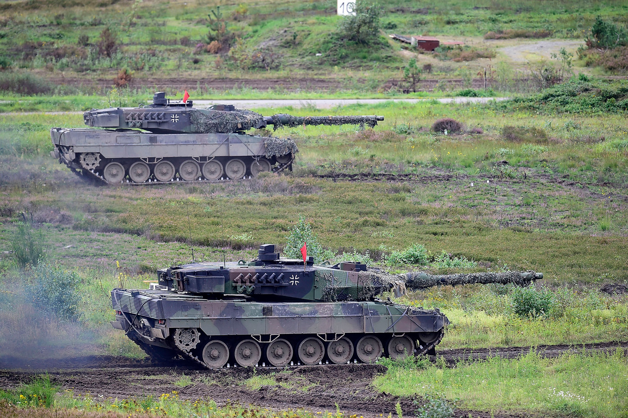 Geen tanks naar het slagveld, houdt Duitsland vol. Maar Oekraïne heeft ...