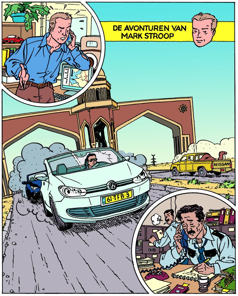 Hoe Mark Stroop zijn auto's terughaalde uit Irak | De Volkskrant