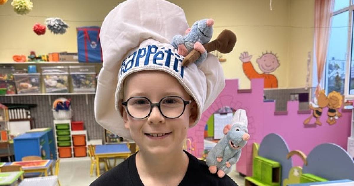 Lenn (9) gaat als chef-kok uit Disneyfilm Ratatouille naar school op ...
