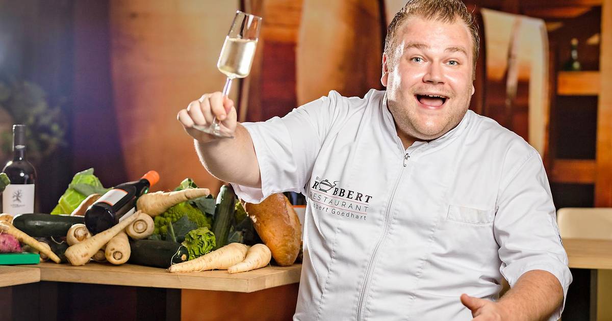 Jonge kok Robbert Goedhart kan zijn geluk niet op | Groene Hart | AD.nl