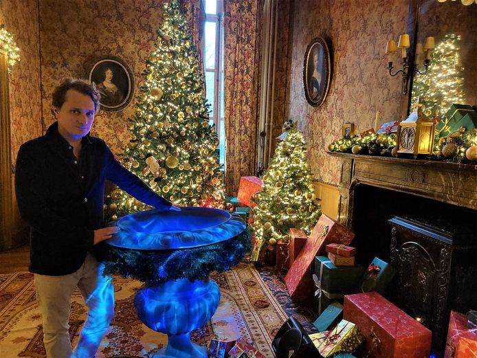 Kasteel de Merode weer in kerstsfeer gehuld voor zesde editie van Kerstmagie: “Door een druk op ...